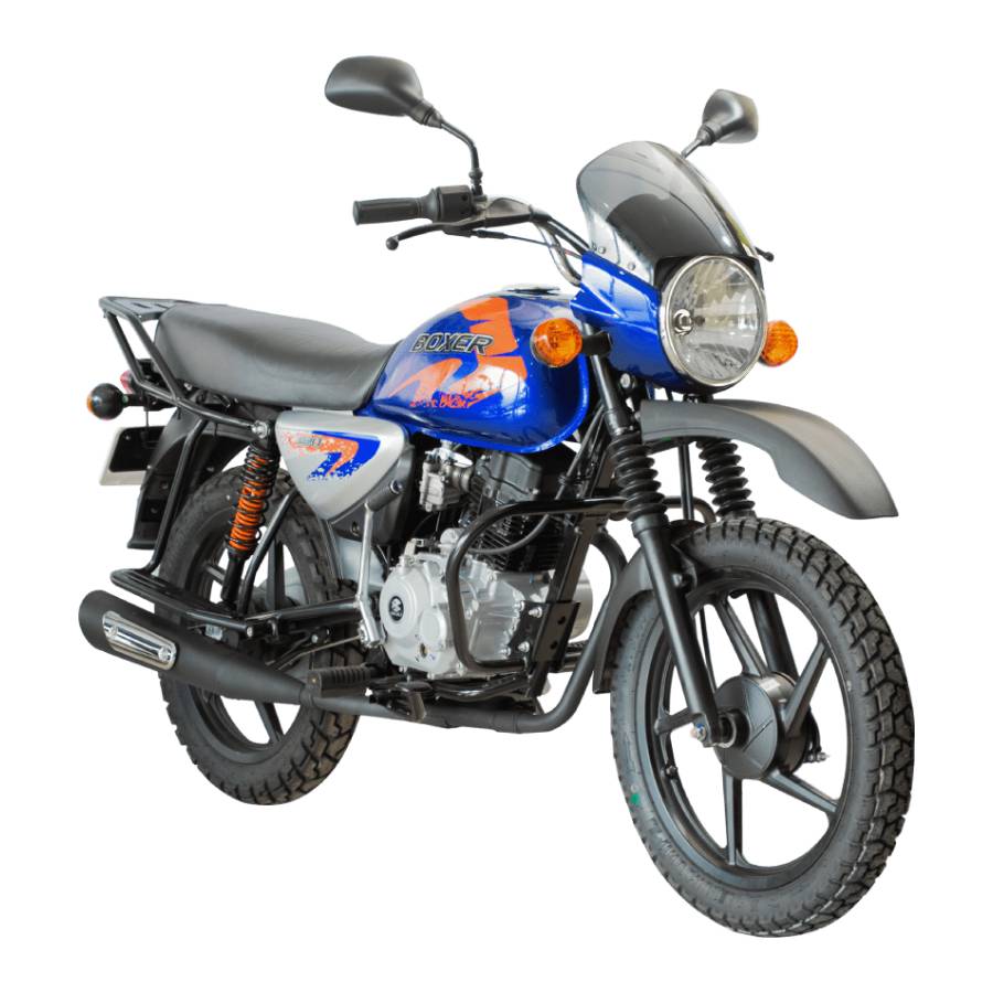 Motocicleta Boxer 150X Azul 2025 - Elektra Honduras