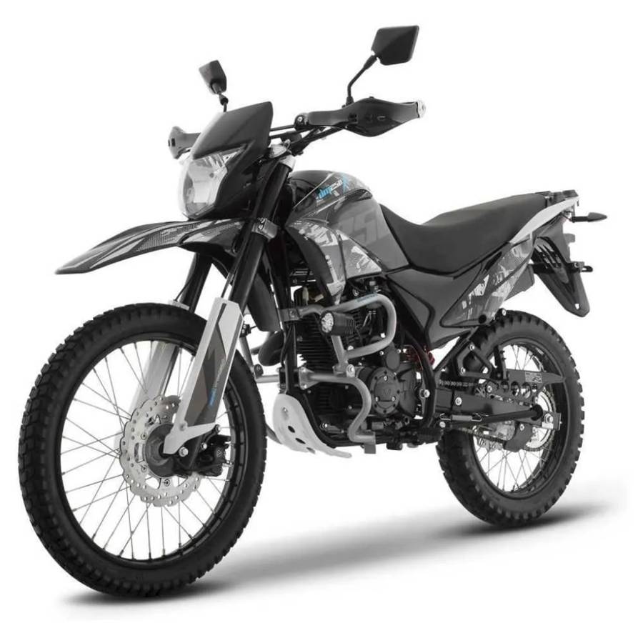 Motocicleta Italika DM250-X Negro - Elektra Honduras